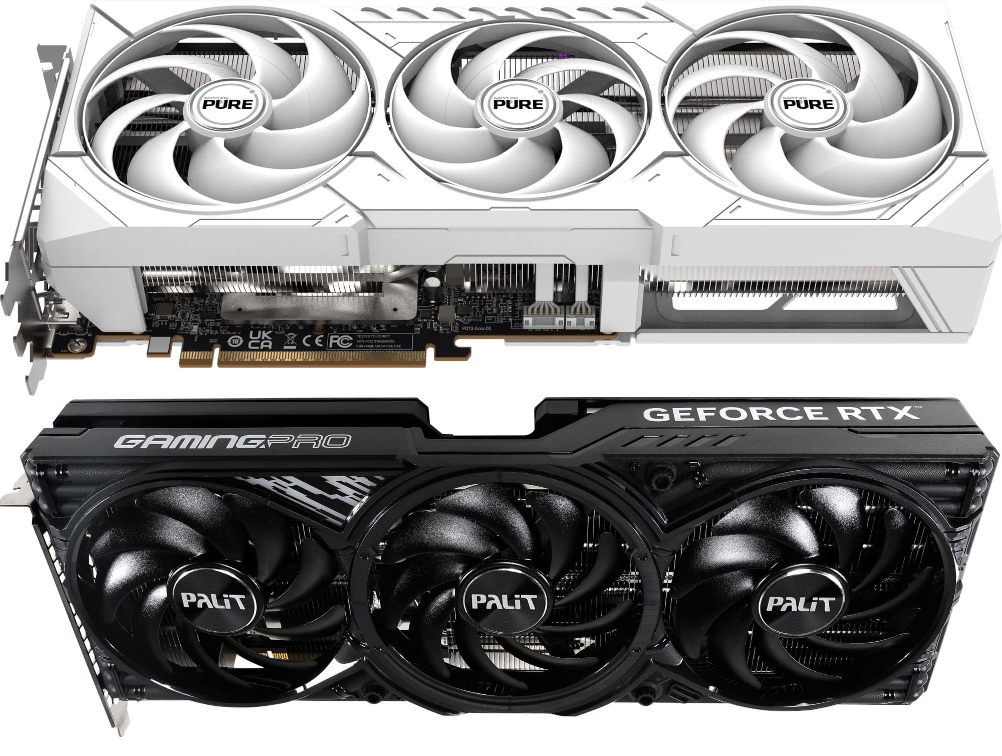 R40,000 Panoramic ARGB Gaming PCs: Black Edition RTX 5070 Ti & White ...